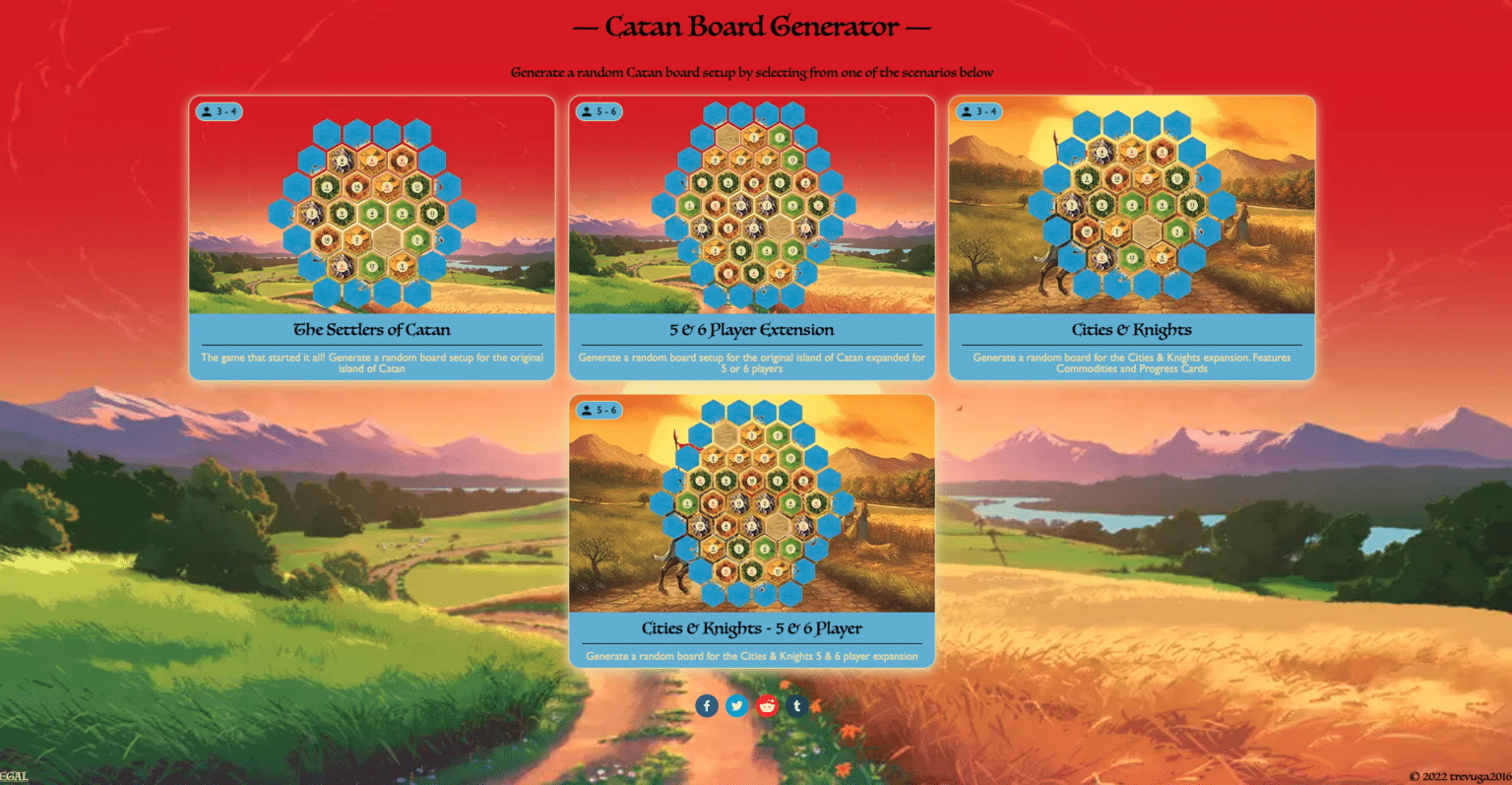 Best Catan Map Generator | Top 6 Catan Randomizers